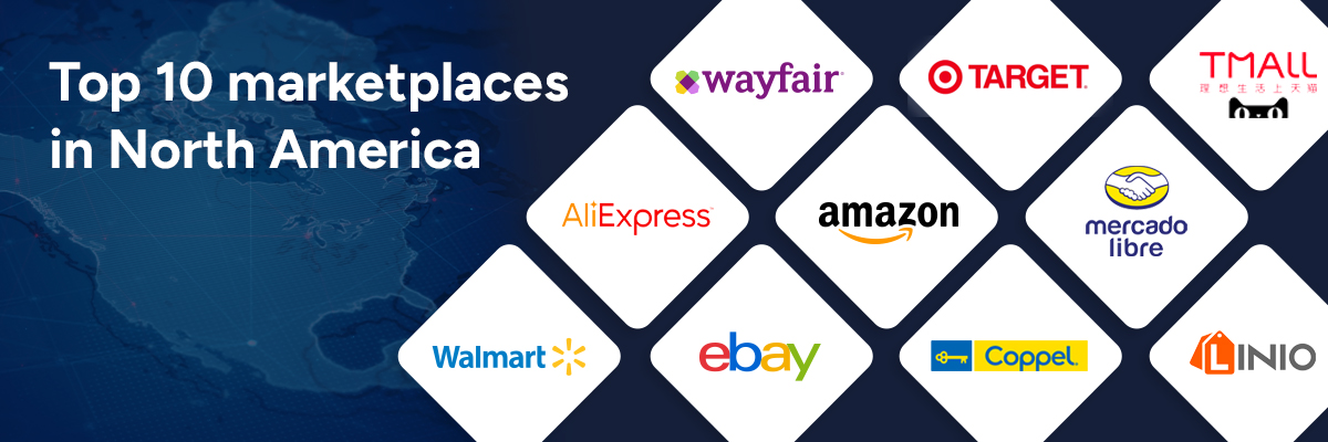 Top 10 marketplaces in North America 2025